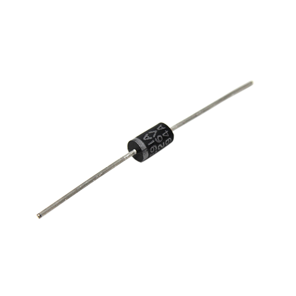 4X MUR460-YAN8 Diode Gleichrichter THT 600V 4A Verpackung Band DO201AD ...