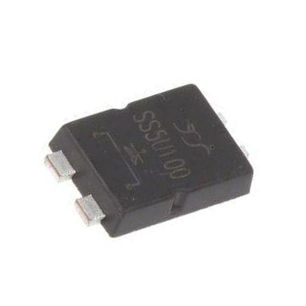 4X SS5U100 Diode Gleichrichterdiode Schottky SMD 100V 5A TO277 YANGJIE ...