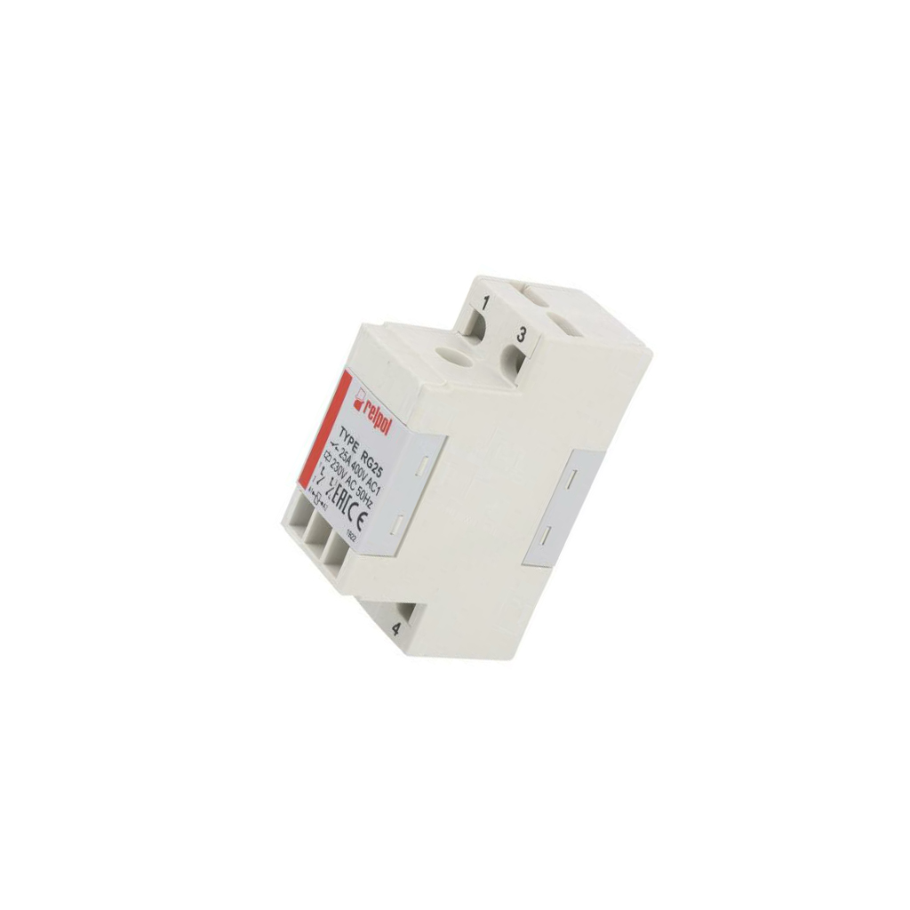 RG25-3022-28-3230 Relais elektromagnetisch DPST-NO USpule 230VAC 25A ...